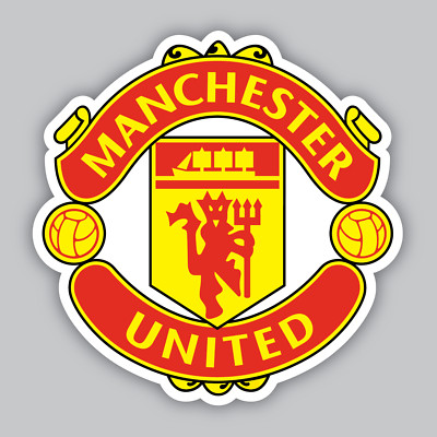 Manchester United FC Vinyl Sticker/Decal - Soccer - Football - Premier ...