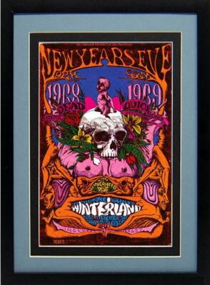 The Grateful Dead New Years 1968 Concert Poster Highest Quality | eBay
