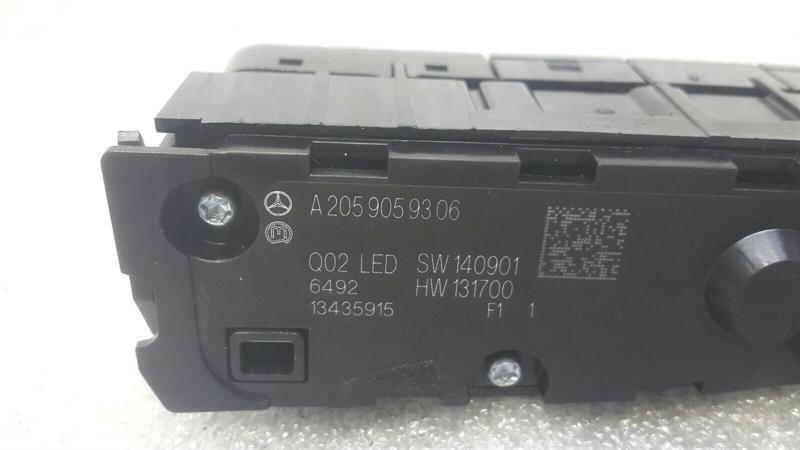 MERCEDES C Class W205 Switch A2059059306 Schalter Volume Audio . | eBay