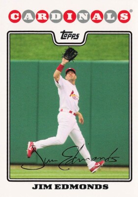 Jim Edmonds Topps 2008 Baseball Card #192 | eBay