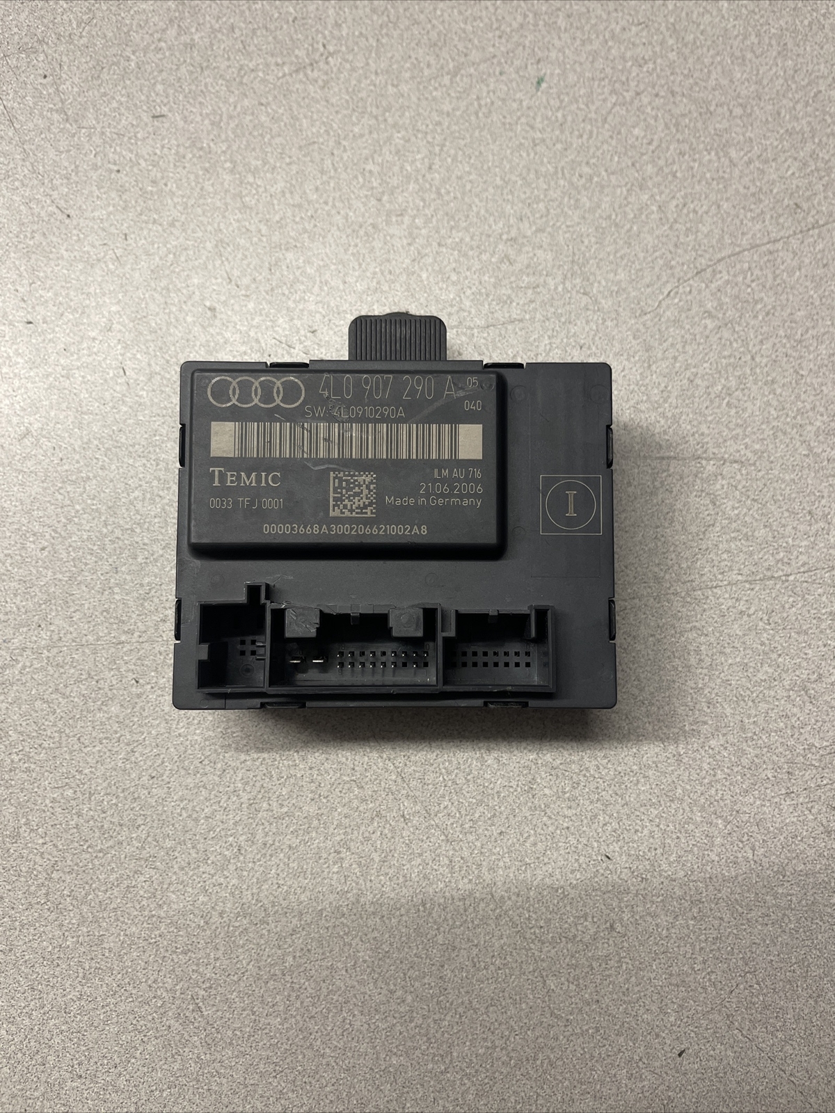 2007 - 2009 Audi Q7 Body Comfort Control Module CCM BCM 4L0 907 290 A ...