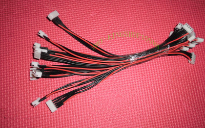 10Pcs Model Silicone Wire 4S JST-XH Balance Extension 20CM Adapter ...