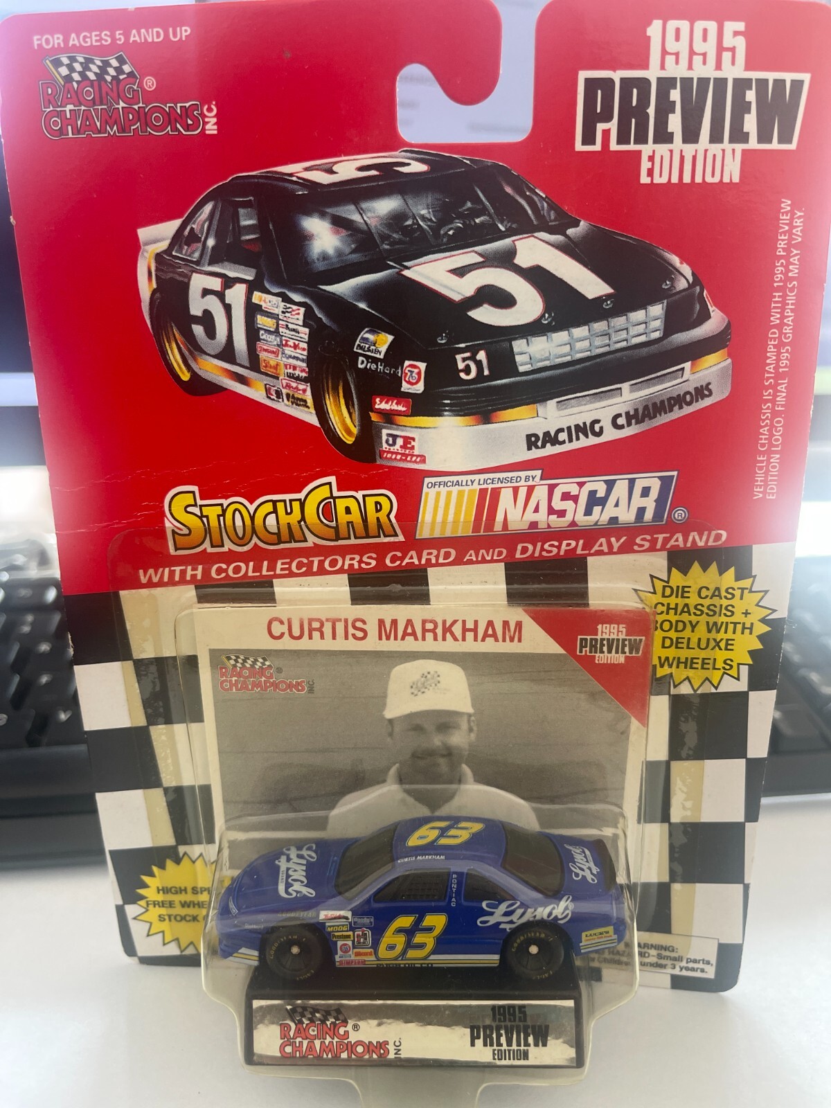 Racing Champions Curtis Markham Stock Car | eBay
