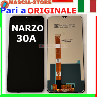 DISPLAY REALME NARZO 30A RMX3171 VETRO SCHERMO LCD + TOUCH SCREEN PER ...
