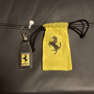 Ferrari Yellow Keychain Fob High Quality Car Logo Brand New | eBay