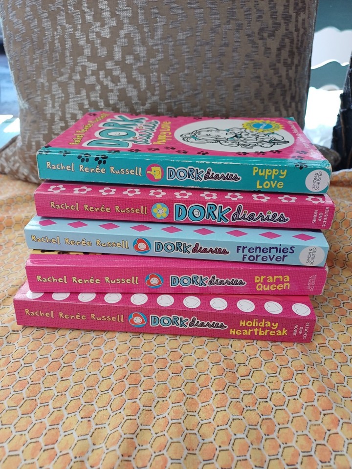 Dork Diaries Set Collection Bundle 5 Books Rachel Renee Russel | eBay UK