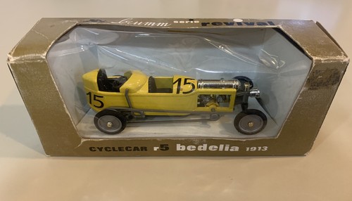 BRUMM CycleCar Serie Revival r5 Bedelia 1913 in original box 1/43 die ...