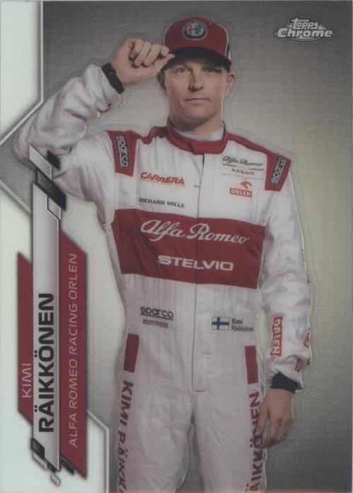 2020 Topps Chrome Formula 1 - F1 Racers Kimi Raikkonen #15 Refractor for sale online | eBay