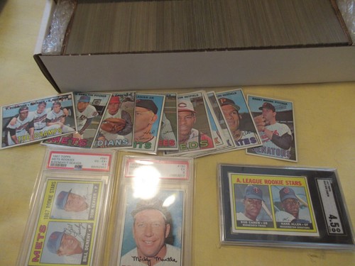 1967 Topps Complete Baseball Set Cards VG TO EX/MT See Photos | eBay