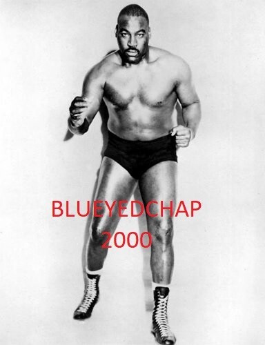 BIG DADDY LIPSCOMB WRESTLER FOOTBALL PLAYER 8 X 10 WRESTLING PHOTO NWA ...