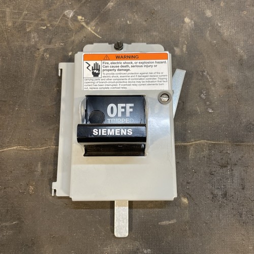 Siemens MCC Handle 25-135-017-529 Circuit Breaker Mechanism for sale ...