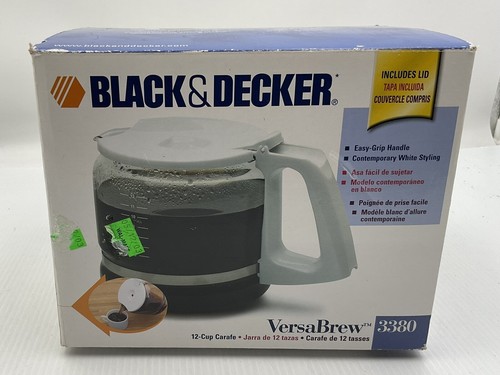 Black & Decker Coffee VersaBrew 3380 12 Cup Carafe for DLX or DCM1300 Models | eBay