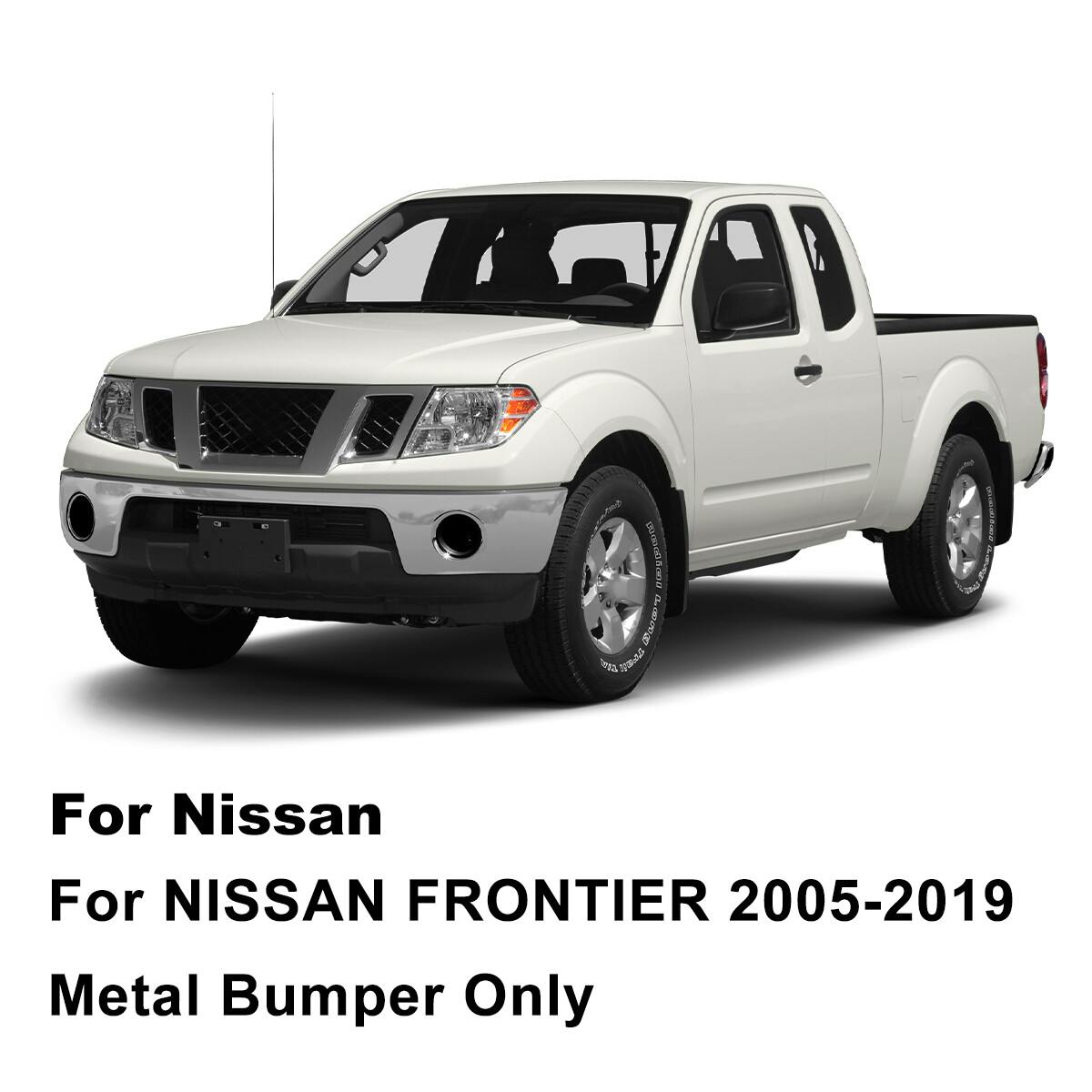 For 2005-2019 Nissan Frontier Metal Front Bumper Clear Fog Light Lamp w/ Wiring | eBay