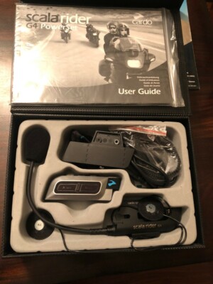 Scala Rider G4 Motorcycle Bluetooth Intercom-NEW OLD STOCK-NEVER OPENED ...