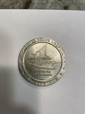 carnival Cruise lines ship model token | eBay