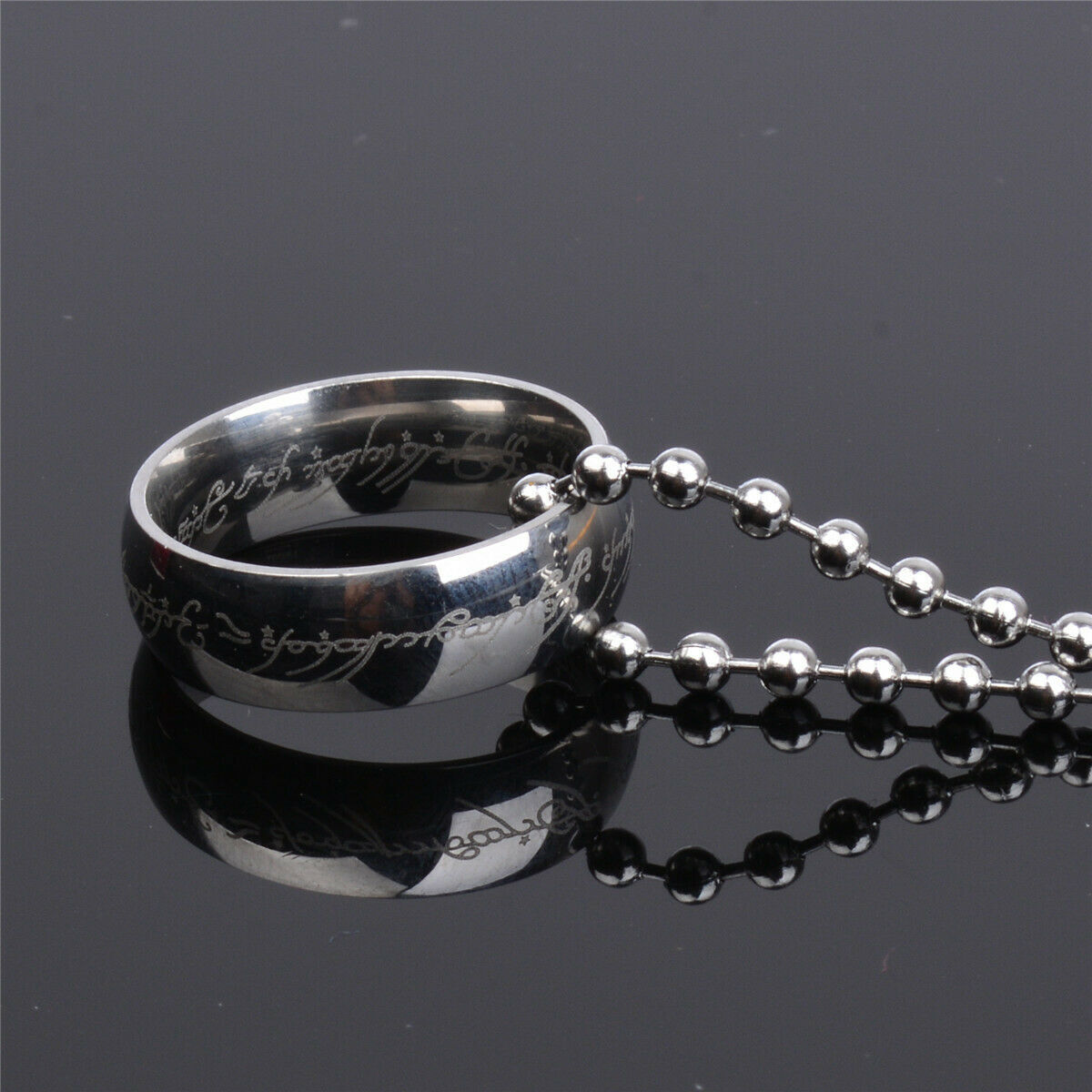 Lord Of The Rings Ring On Chain
