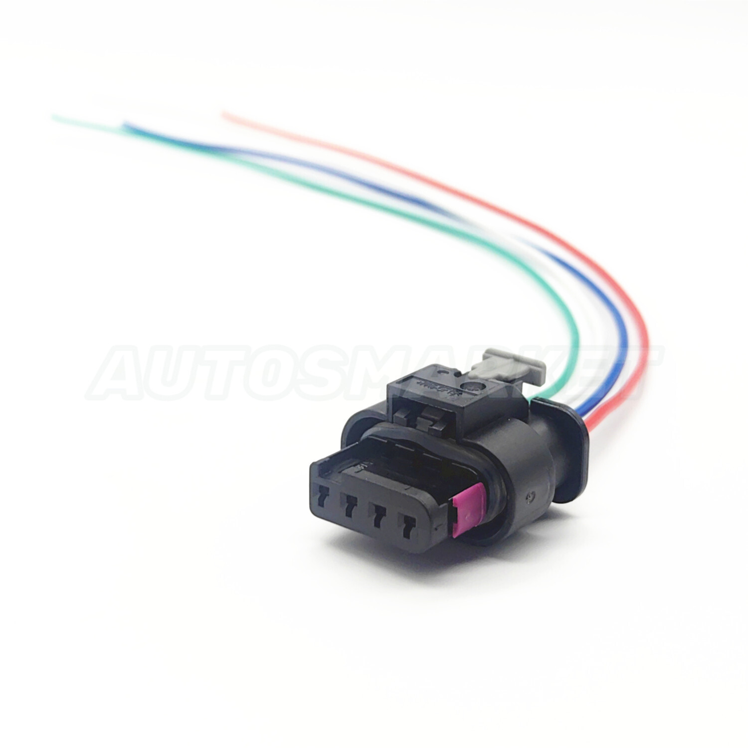 4F0973704 4-Pin MAP Sensor Connector Plug Harness For Audi A4 2000-2012 ...