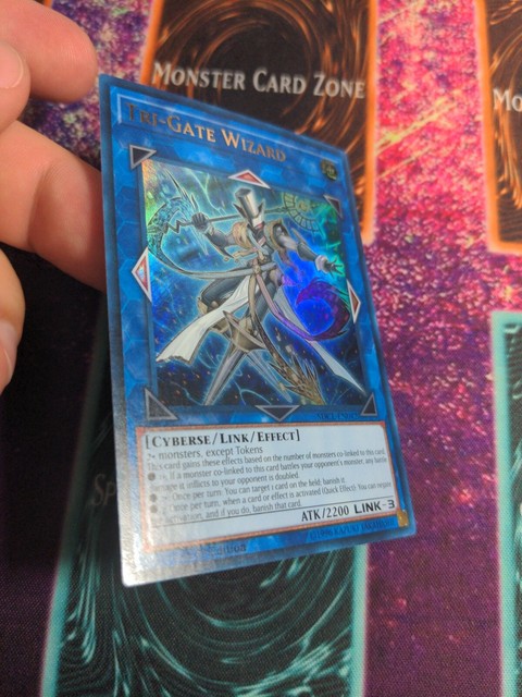 Yu-Gi-Oh! TCG Tri-Gate Wizard Structure Deck: Cyberse Link SDCL-EN042 ...