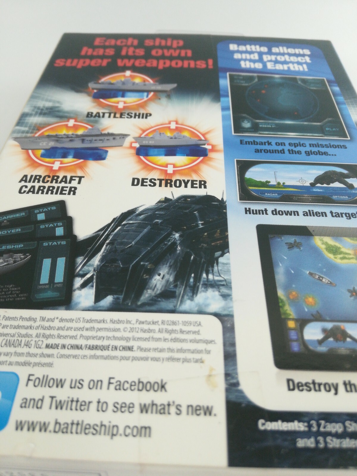 Battleship Zapped Movie Edition Interactive iPad Game By Hasbro | eBay