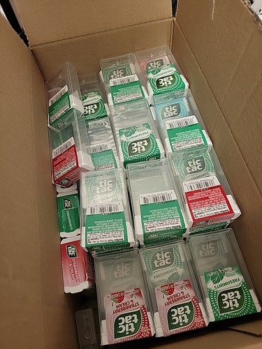 133 Empty Tic Tac Containers Size Small And Medium | eBay