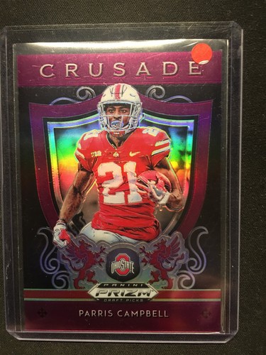 Campbell, Parris - 2019 Prizm Draft Picks - Purple - Crusade | eBay