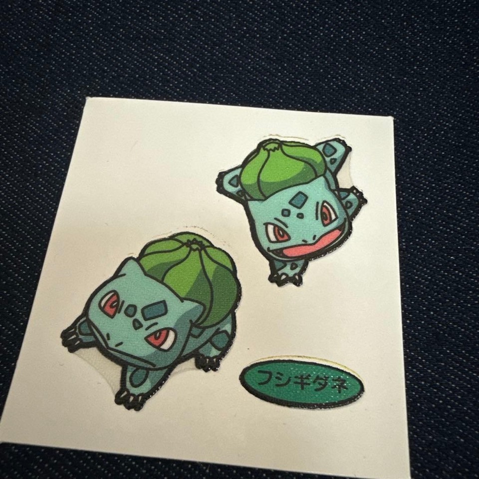 Pokemon Deco chara Sticker Seal Lot Daiichi Pan Pokemon Bread 30PCS ...