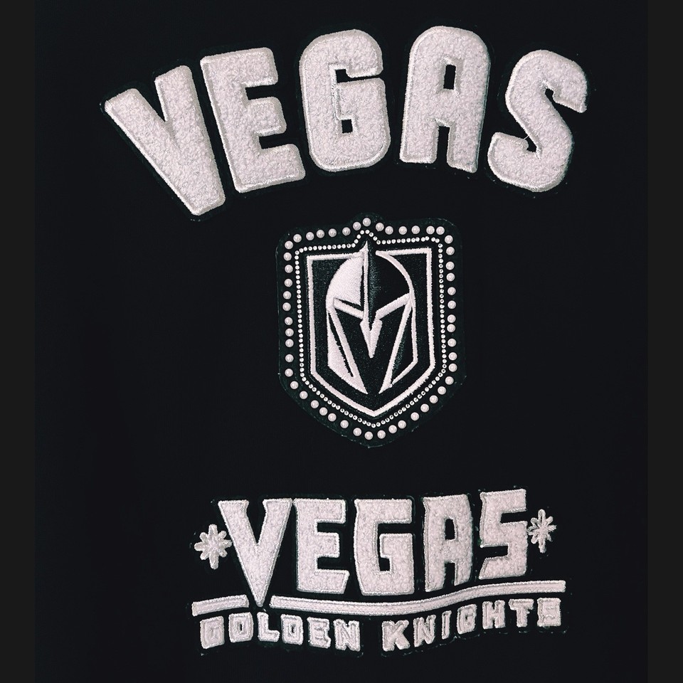 Vegas Golden Knights NHL Womens Cropped Pullover Sweatshirt Pro ...