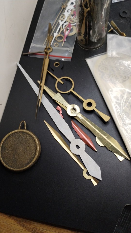 Vintage Clock Hands Lot Repair Parts Mantle Clock | eBay