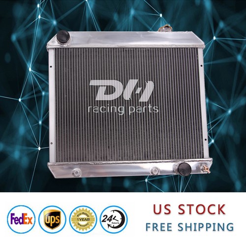3Row Polished Radiator For 63-66 64 65 Chevy C/K Pickup Truck C10 C20 ...