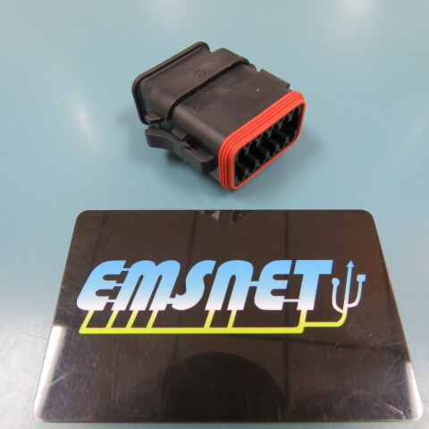 amphenol AT06-12SB-SRBK Qty of 10 per Lot 12 position Rectangular ...
