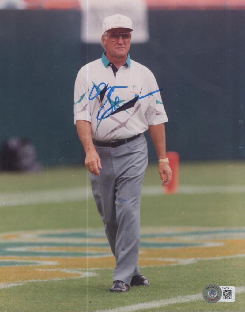 Don Shula Autographed Memorabilia | Signed Photo, Jersey, Collectibles ...