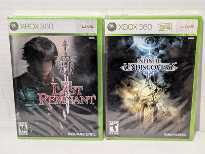 Infinite Undiscovery + The Last Remnant Microsoft Xbox 360 Lot Bundle ...