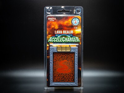 Acceleracers Lava Realm Accelecharger Holographic Foil Hot Wheels ...