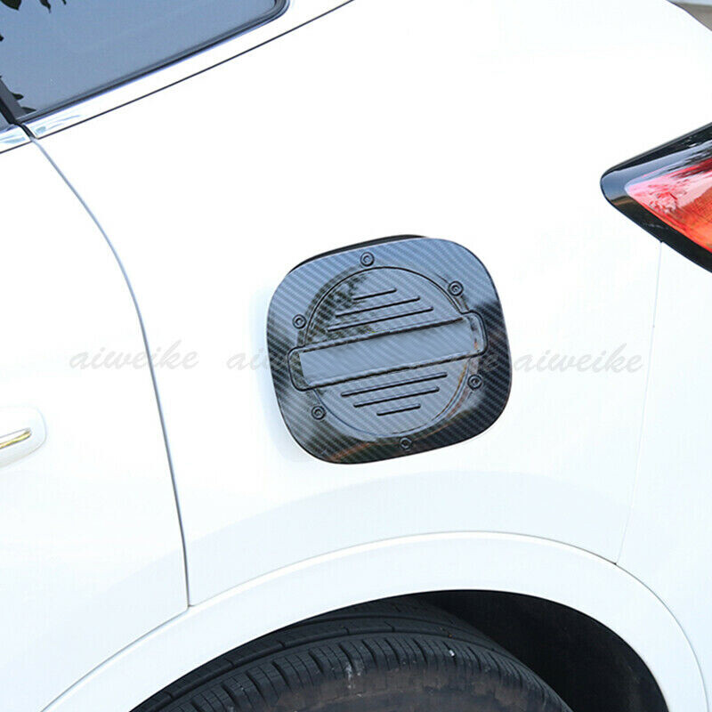 Fit For Ford Escape Kuga 2020-2024 Carbon Fiber Fuel Tank Cap Oil Gas ...