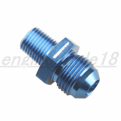 ADLERSPEED Straight Aluminum AN10 -10 AN To 1/2'' Inch NPT Adapter ...