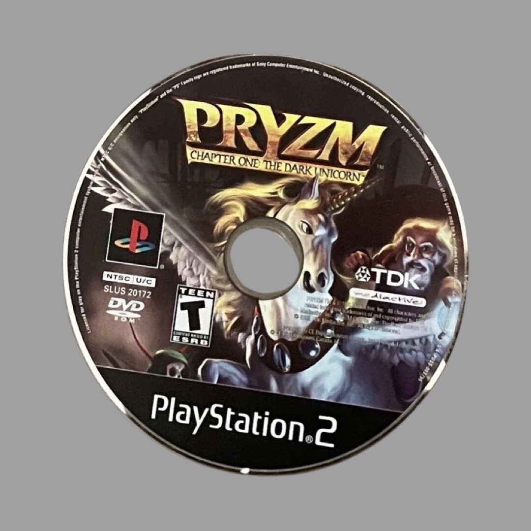 PRYZM - Chapter One: The Dark Unicorn (Sony PlayStation 2, PS2) Disc ...