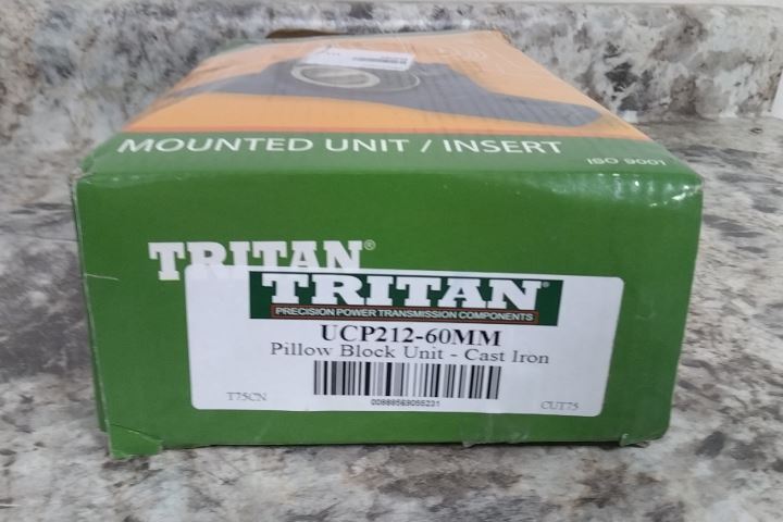 Tritan UCP212-60MM 60mm Bore Dia M12 Bolt Size Pillow Block Bearing (AW ...