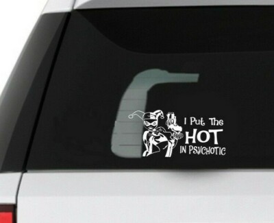 Harley Quinn style Sticker, Vinyl decal/ car sticker | eBay UK
