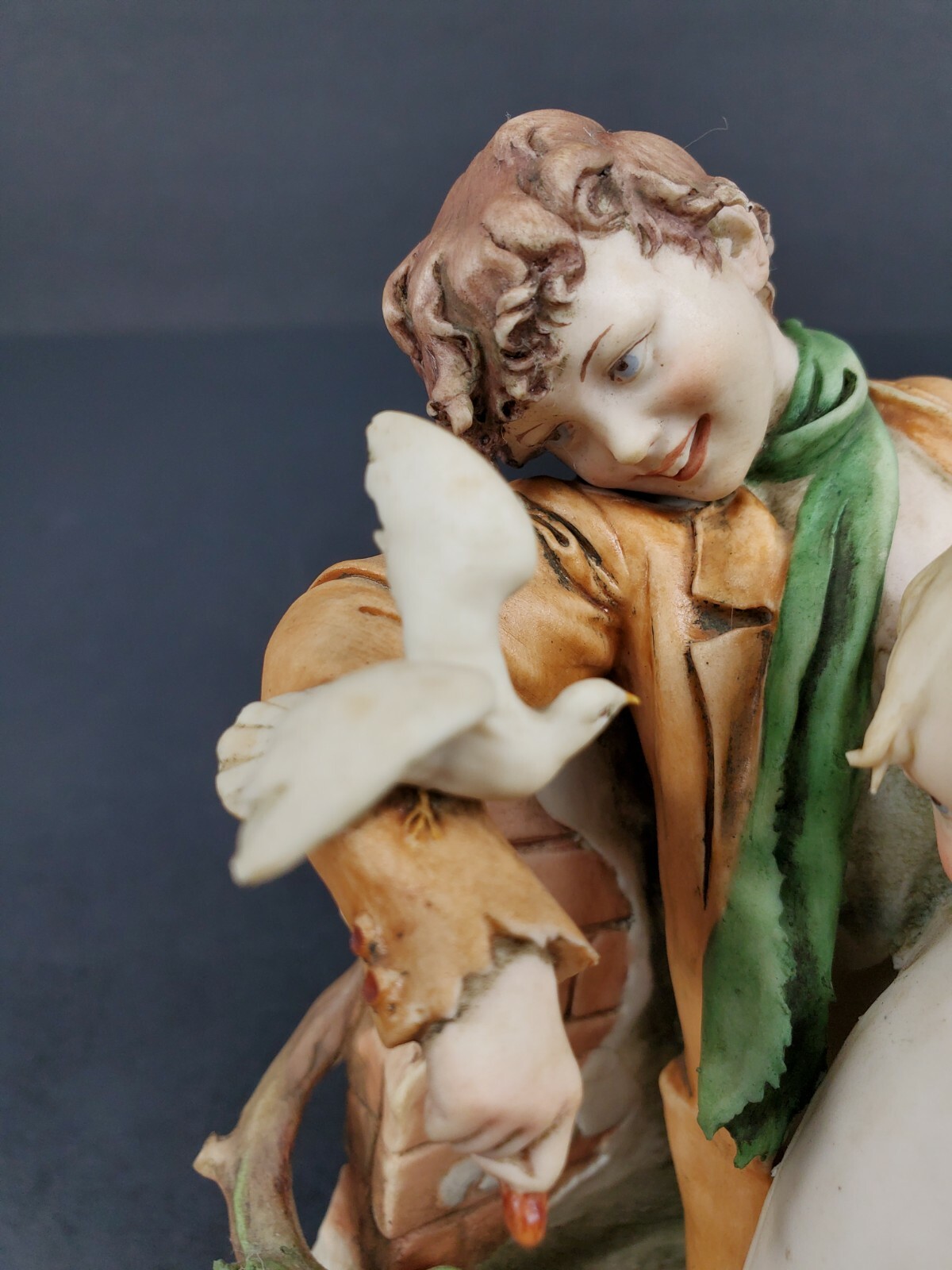 Charming Vintage Capodimonte Giuseppe Cappé GRUPPO BIMBI The Bothers 7 ...