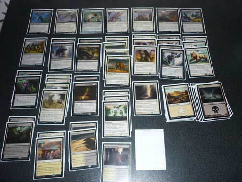 MtG Magic the Gathering schwarz weißes Landfall Deck | eBay