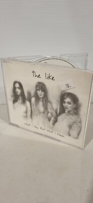 The Like - What I Say And What I Mean, CD Single | eBay Australia