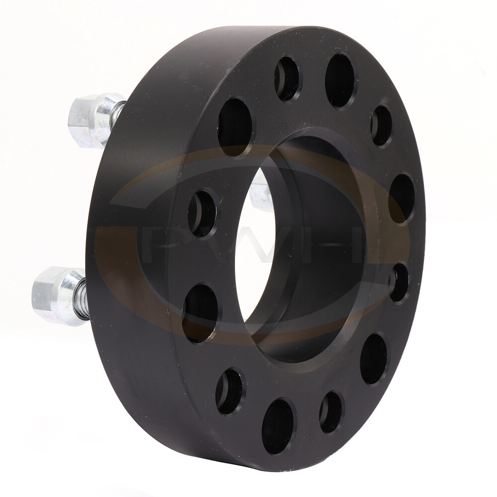 2 X Black 1.5" 6x135 14x2 Hubcentric Wheel Spacers For Ford F-150 2004 2005-2014 | eBay