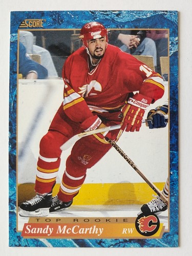 SANDY McCARTHY 1993-94 Score Top Rookie #633 Calgary Flames | eBay