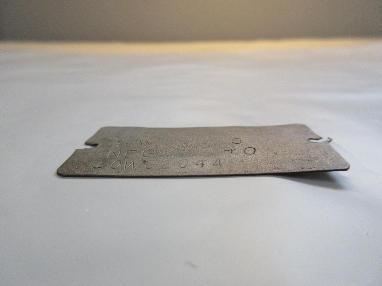 #15 Ford GPW Jeep Original Generator ID Tag Data Plate | eBay