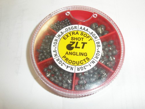 ZLT Split Shot 6 Compartment Extra Soft Fishing tackle | eBay
