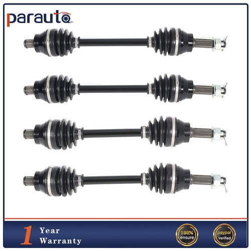 4pcs Front*Rear Fit For Polaris Hawkeye 300 2006-2011 Half Shaft CV ...