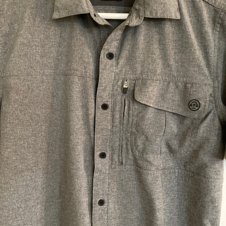 Wrangler All Terrain Gear Short Sleeves Shirt Men's Small | eBay