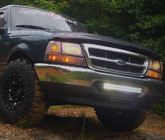 1998 Ford Ranger Cowl Hood 1992 1996 Ford F 150 / Bronco Duraflex Cowl