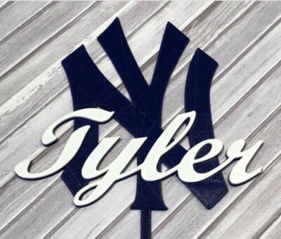 New York Yankees Personalized Cake Topper | eBay