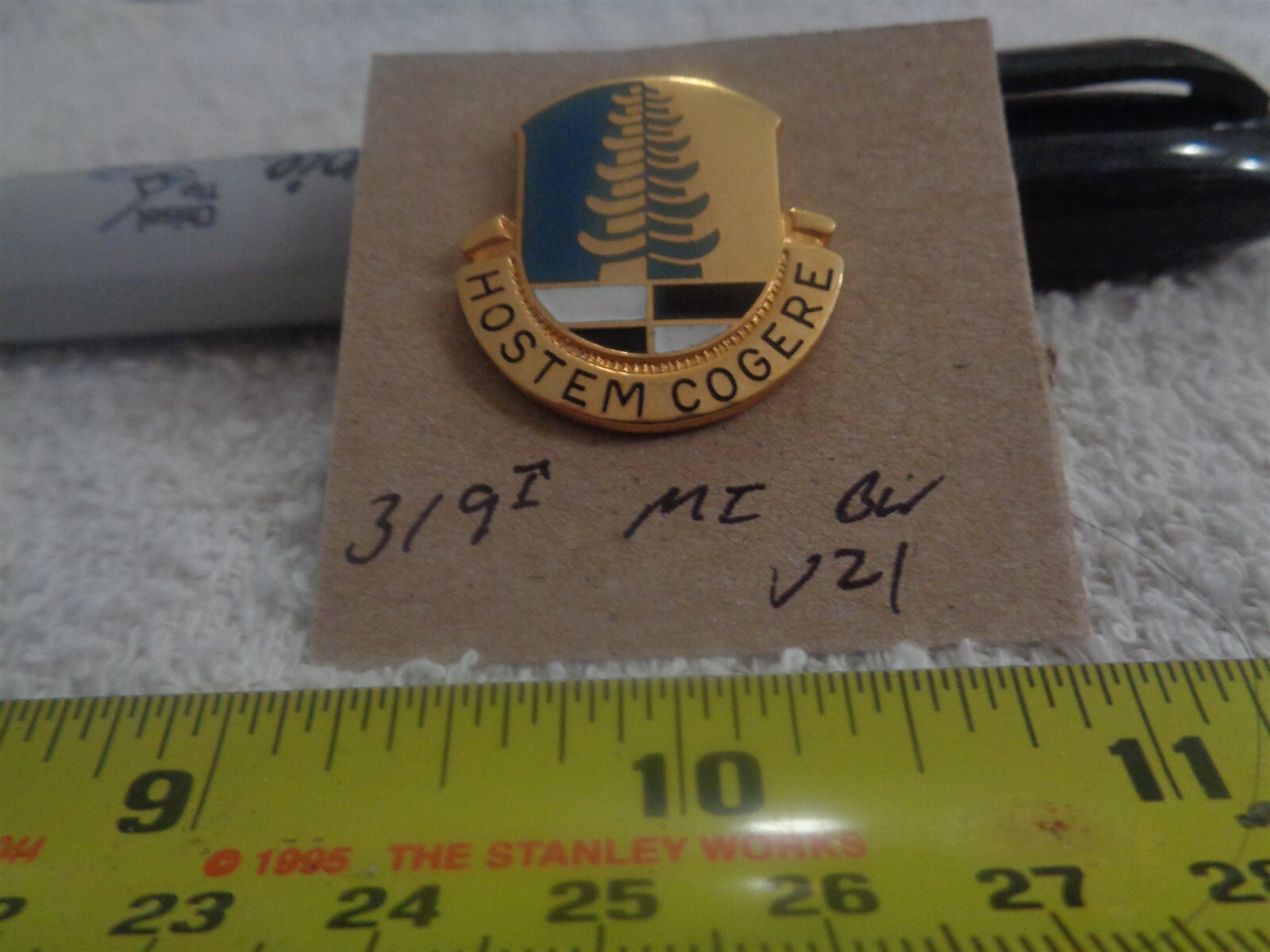 319th Military Intelligence Battalion V21 Unit Crest, DI, DUI (DRAW#L2 ...
